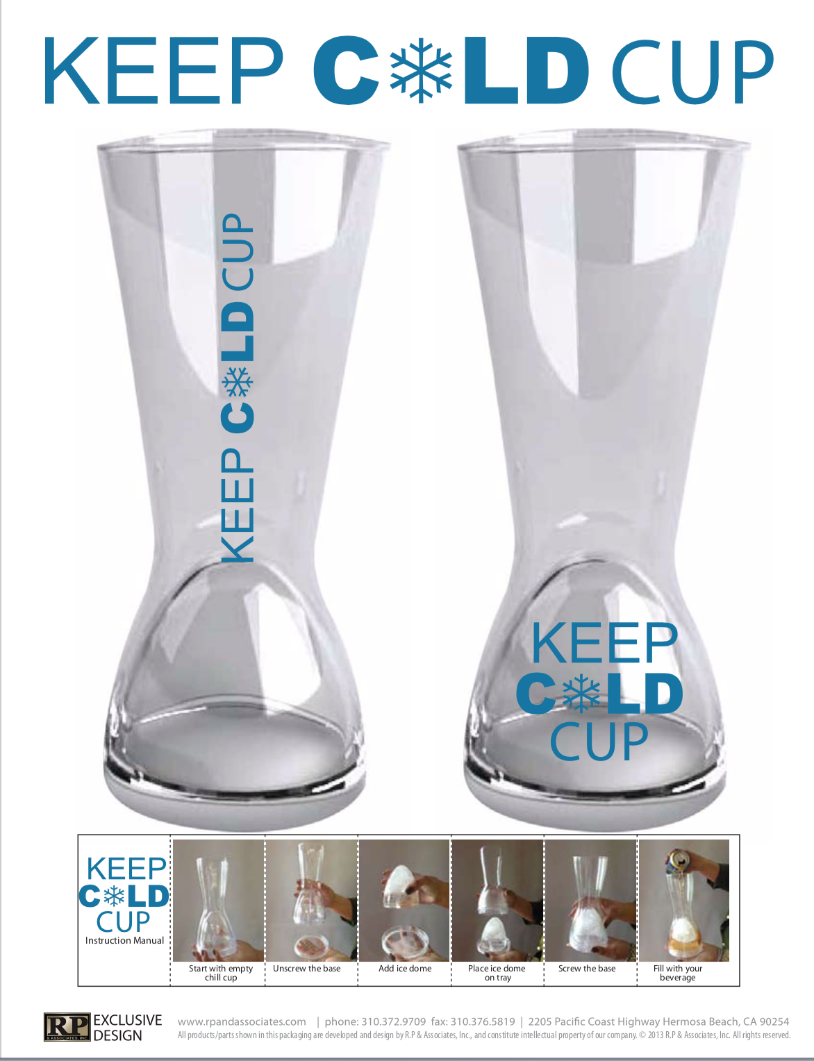 Keep Cold Cup | Plastic Drinkware | Drinkware - Custom Branded Products ...